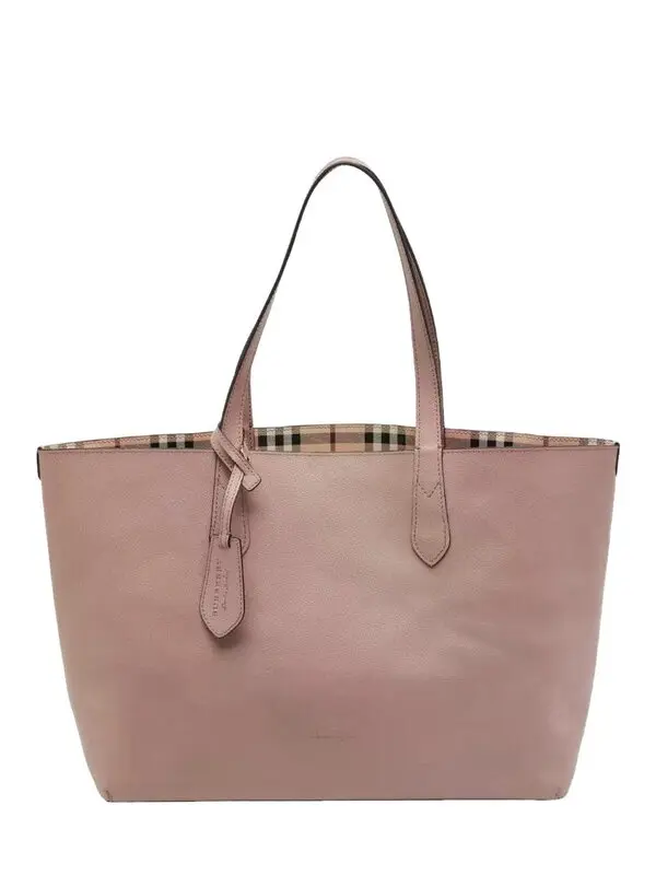 Burberry Medium Lavenby Reversible Tote Bag - Pink