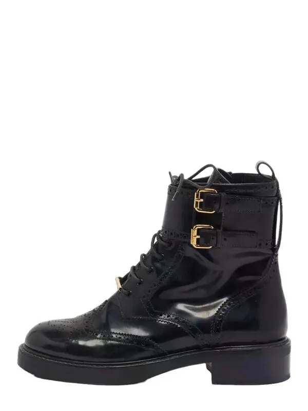LOUIS VUITTON Midtown Combat Boots - Black