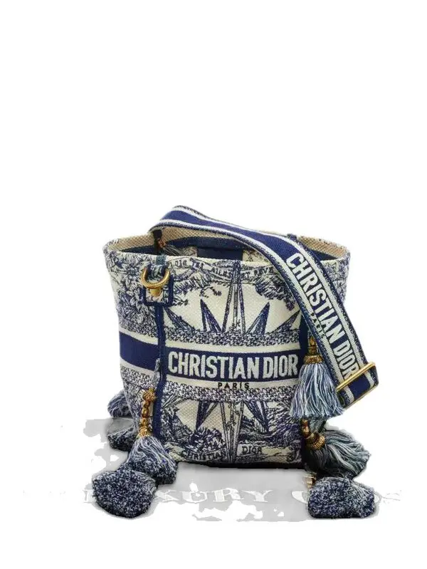 Dior Small D-bubble Bucket Bag - Blue