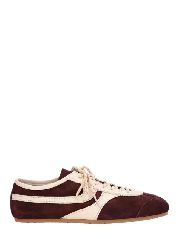 Dries Van Noten Suede Sneakers - Purple