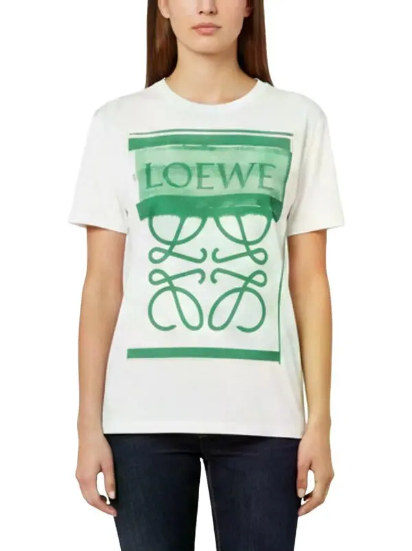 Loewe Logo Print T-shirt - White