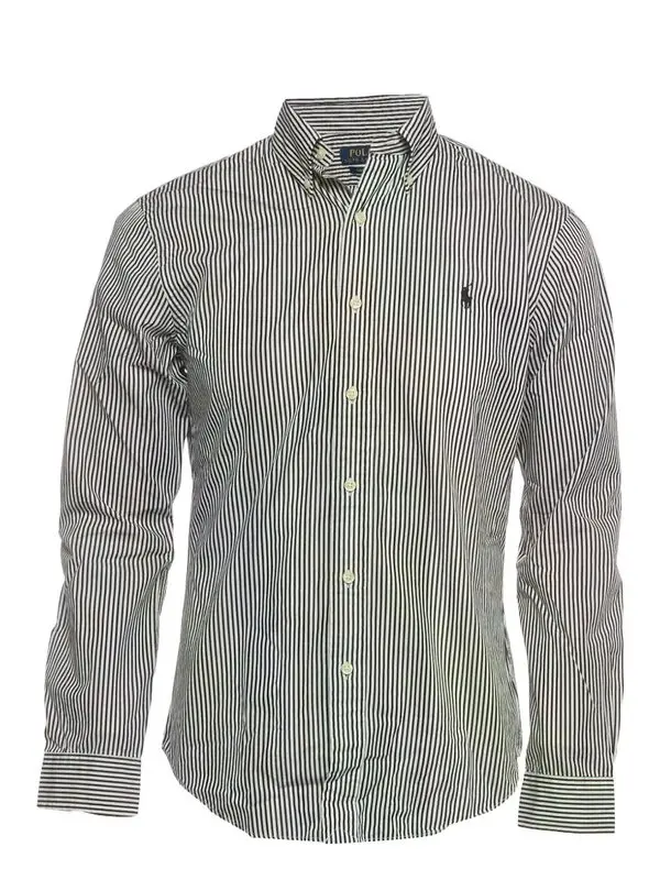 Polo Ralph Lauren Poplin Striped Shirt - White