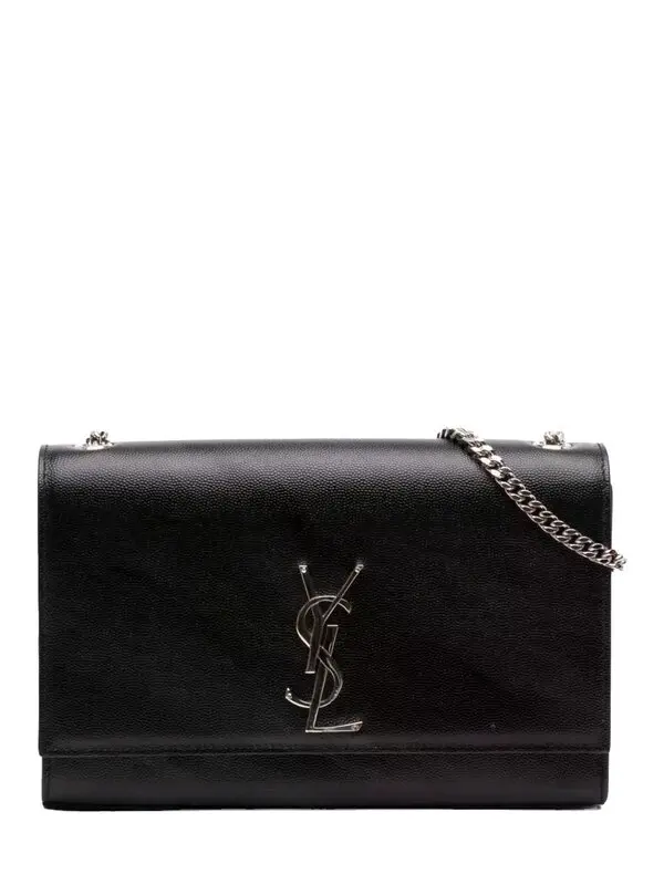 Saint Laurent Monogram Kate Crossbody Bag - Black