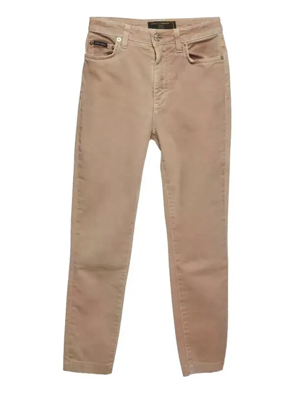 Dolce & Gabbana Audrey Skinny-fit Jeans - Neutrals