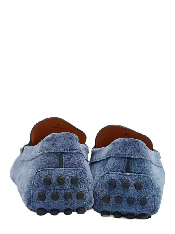 TOD'S Gommino Suede Loafers - Blue