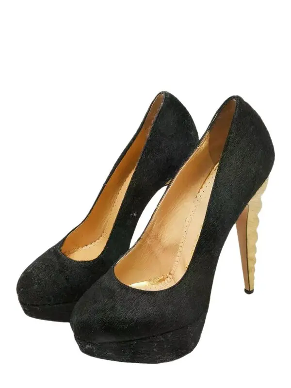 CHARLOTTE OLYMPIA Debbie Platform Pumps - Black