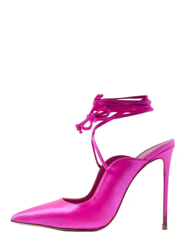 LE SILLA Ivy Lace-up Stiletto Pumps - Pink