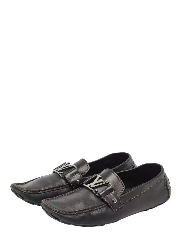 LOUIS VUITTON Monte Carlo Loafers - Black