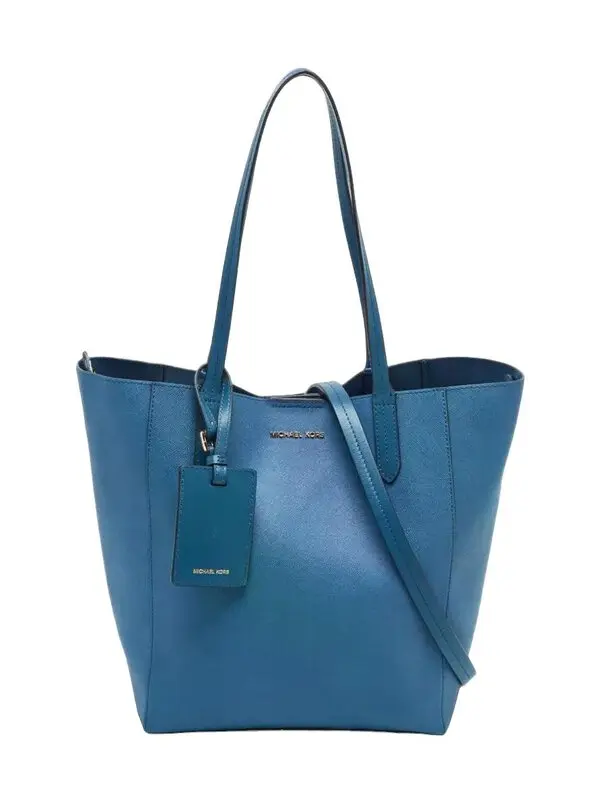 Michael Kors Penny Leather Tote Bag - Blue
