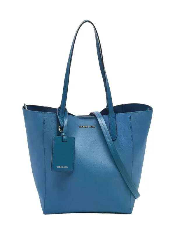 Michael Kors Penny Leather Tote Bag - Blue