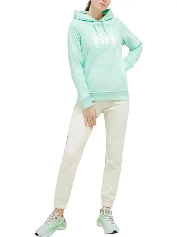 Helly Hansen Logo-print Pouch-pocket Hoodie - Green