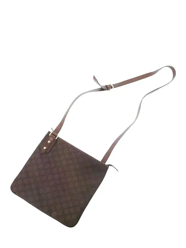 Gucci 2000-2015 Gg Canvas Crossbody Bag - Brown