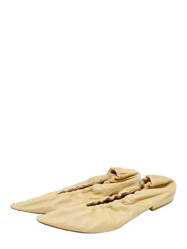 Bottega Veneta Almond Ballet Flats - Neutrals