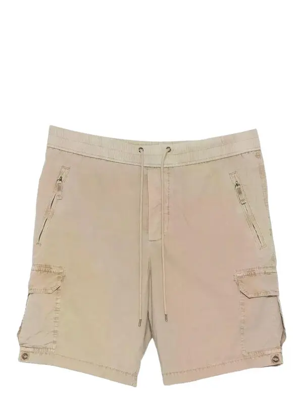 JAMES PERSE Parachute Poplin Cargo Shorts - Brown