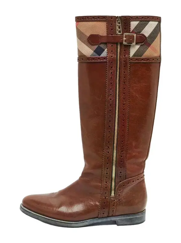 Burberry Knee-high Boots - Brown