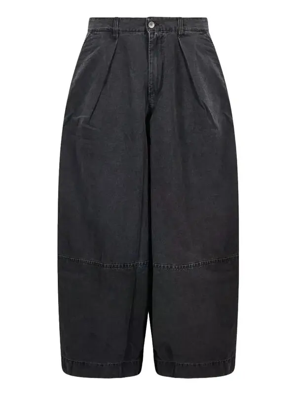 You Must Create Deadbeat Cropped Trousers - Grey