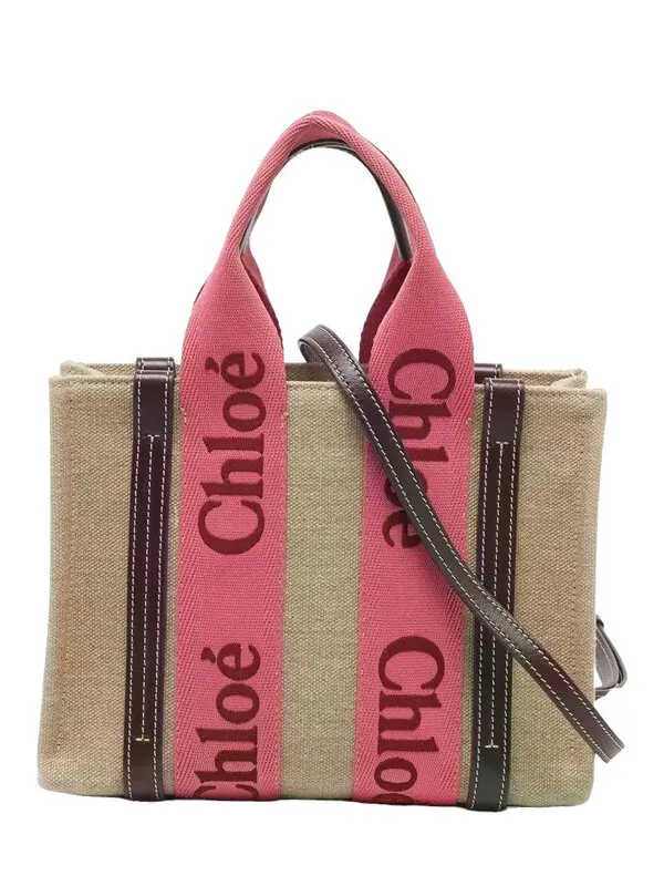 Chloé Small Woody Tote Bag - Brown