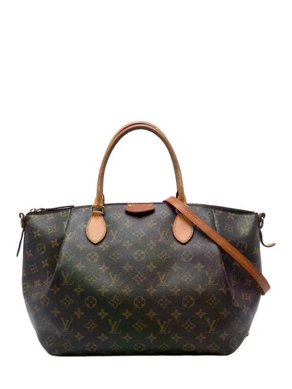 LOUIS VUITTON 2014 Monogram Turenne Gm Satchel - Brown