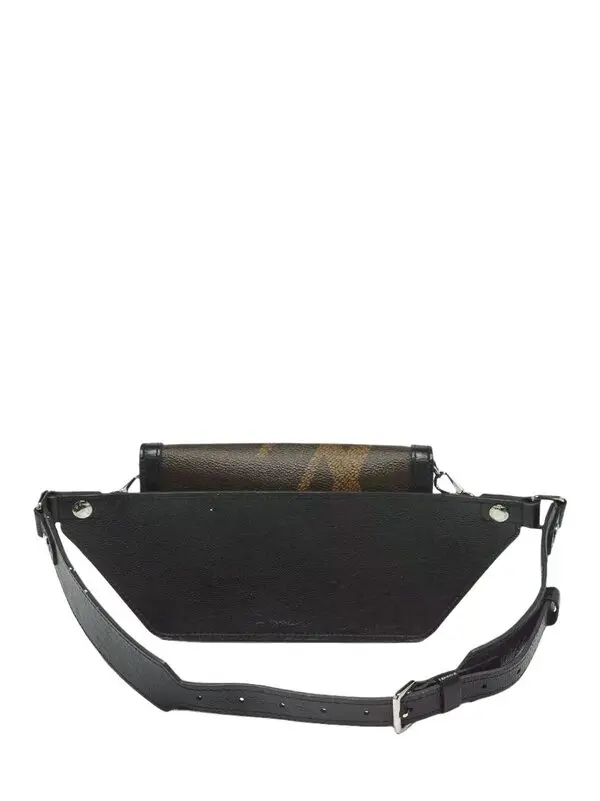 LOUIS VUITTON Dauphine Giant Monogram Mini Belt Bag - Black