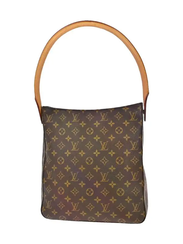 LOUIS VUITTON Monogram Looping Handbag - Brown