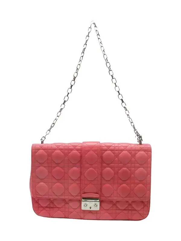 Dior Miss Quilted Shoulder Bag - Pink
