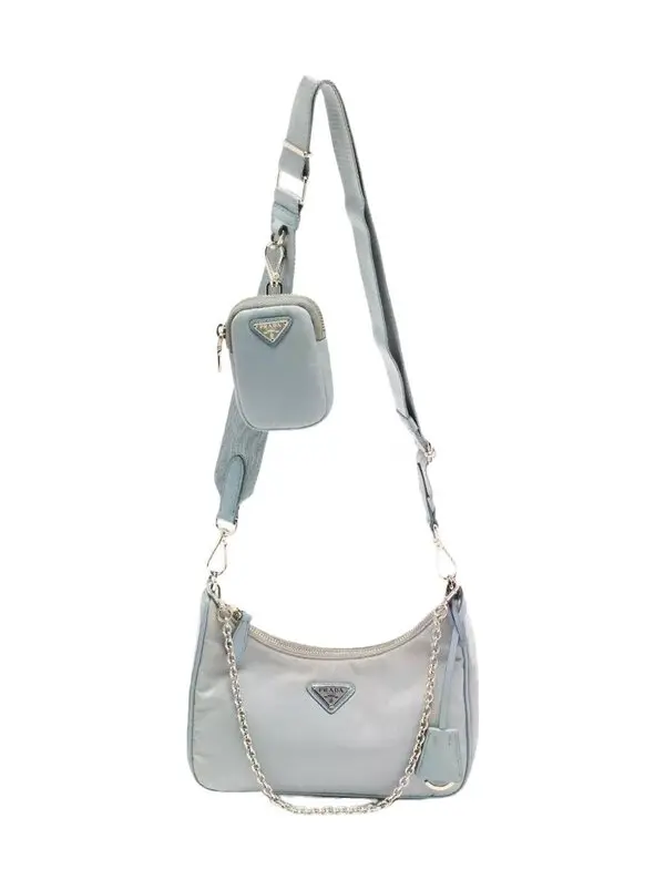 Prada 2005 Re-edition Shoulder Bag - Blue