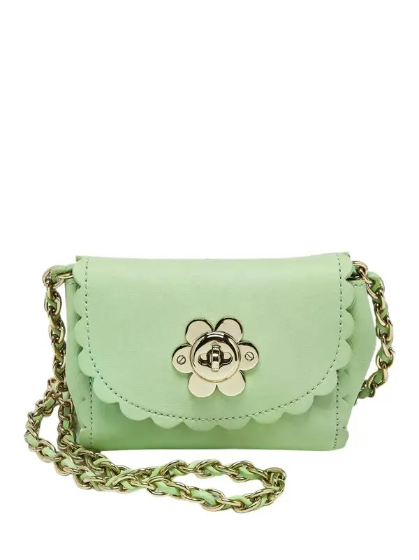 Mulberry Cecily Flower Crossbody Bag - Green