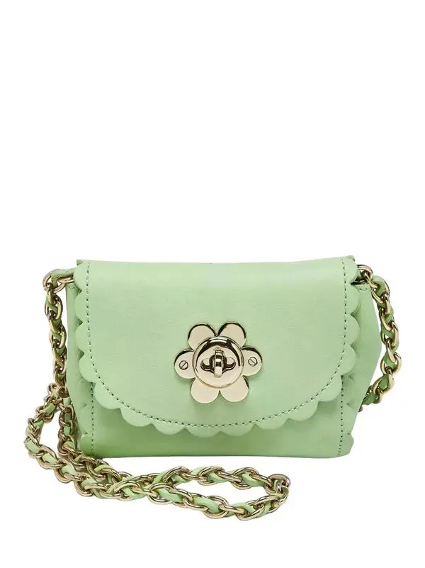 Mulberry Cecily Flower Crossbody Bag - Green