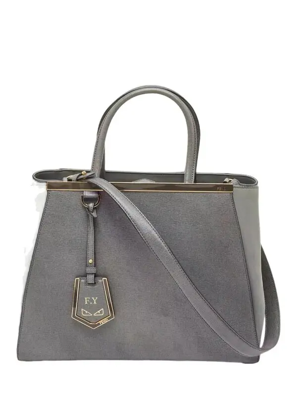 Fendi 2jours Tote Bag - Grey
