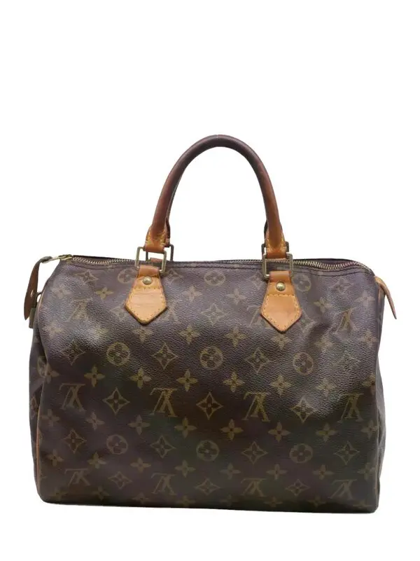 LOUIS VUITTON Speedy 30 Handbag - Brown
