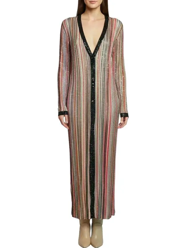 Missoni Sequin-embellished Maxi Dress - Neutrals