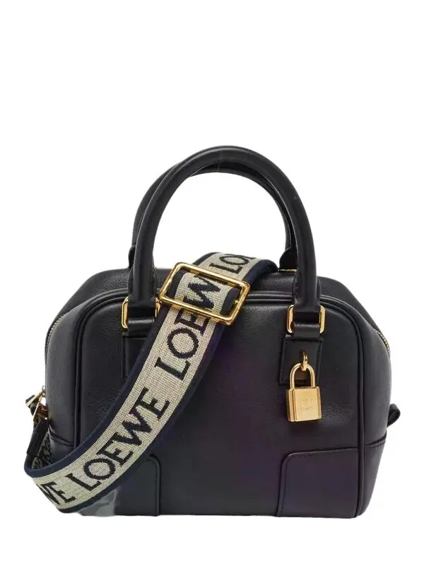 Loewe 2022 16 Amazona Handbag - Black