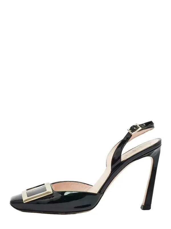 ROGER VIVIER Trompette Buckle Pumps - Black