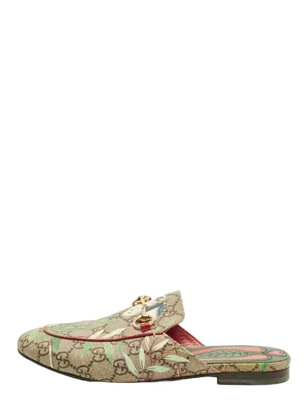 Gucci Princetown Horsebit Detail Mules - Neutrals