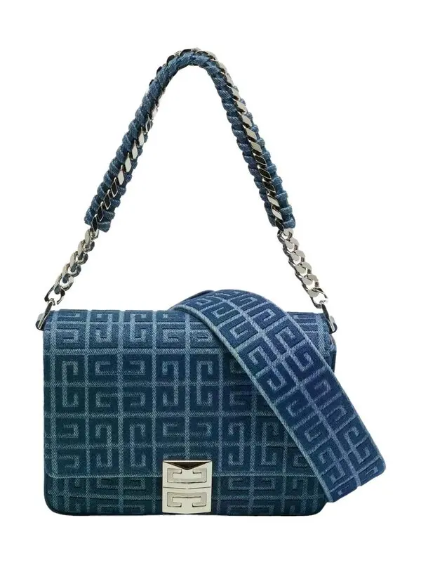 Givenchy 4g Monogram Shoulder Bag - Blue