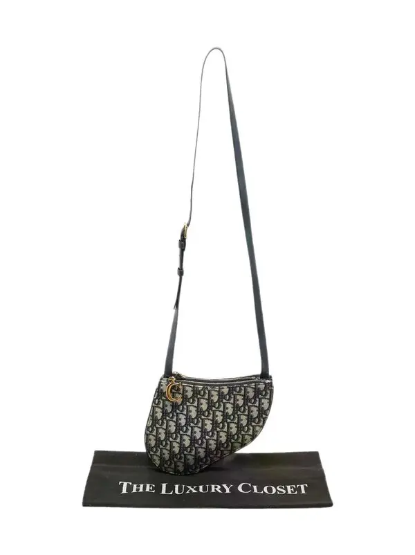 Dior 2019 Saddle Cross Body Bag - Blue