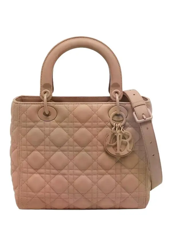 Dior Ultra Matte Cannage Tote Bag - Neutrals