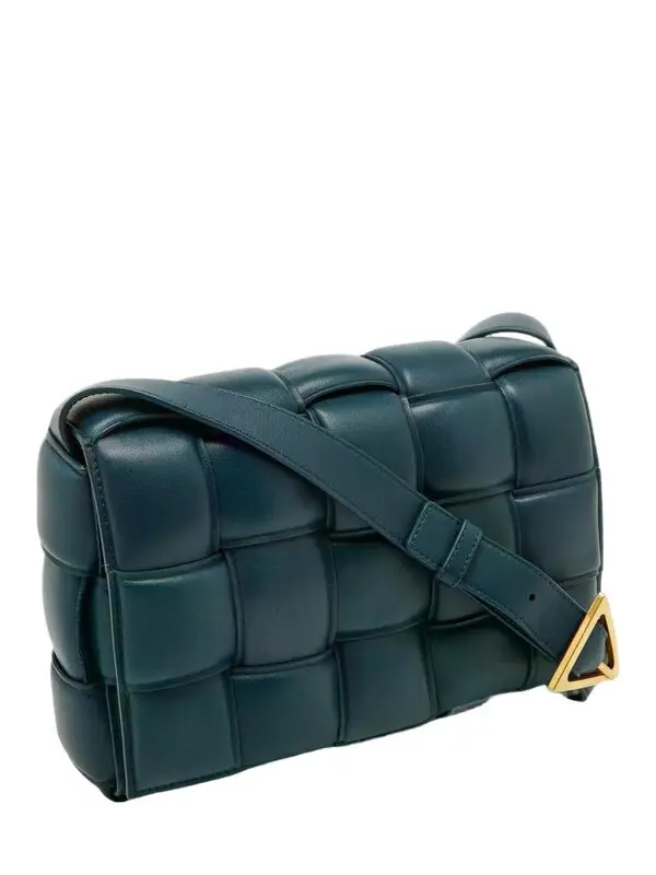 Bottega Veneta Medium Cassette Padded Shoulder Bag - Blue