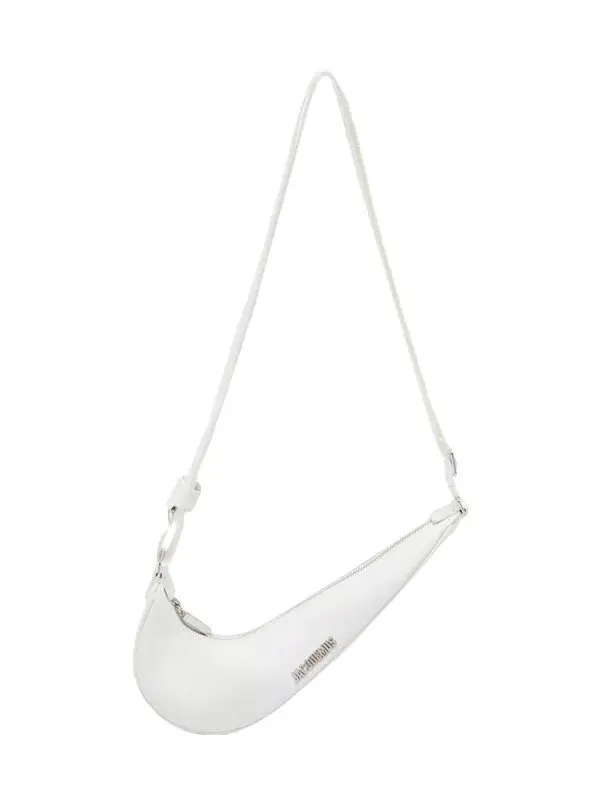 Jacquemus X Nike Le Sac Swoosh Shoulder Bag - White