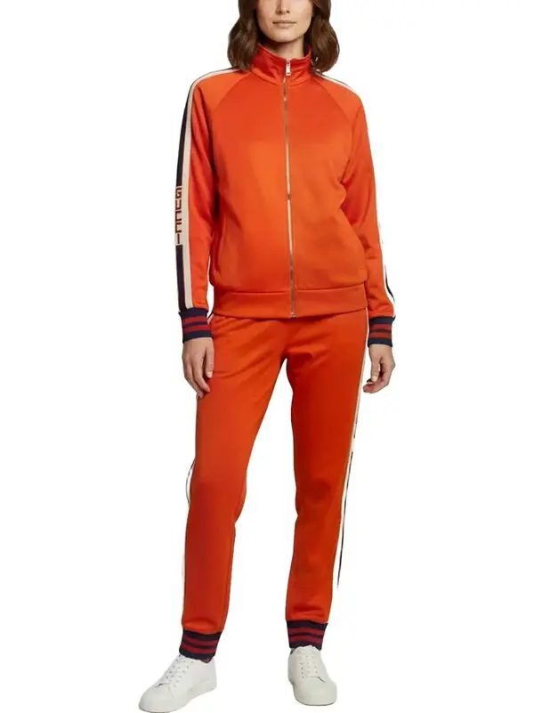 Gucci Side-stripe Tracksuit Set - Orange