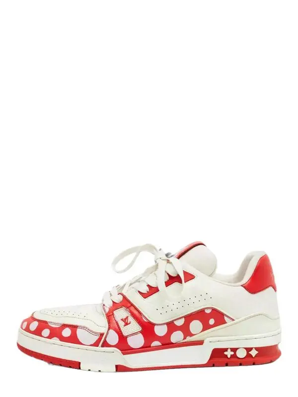 LOUIS VUITTON X Yayoi Kusama Trainer Sneakers - White