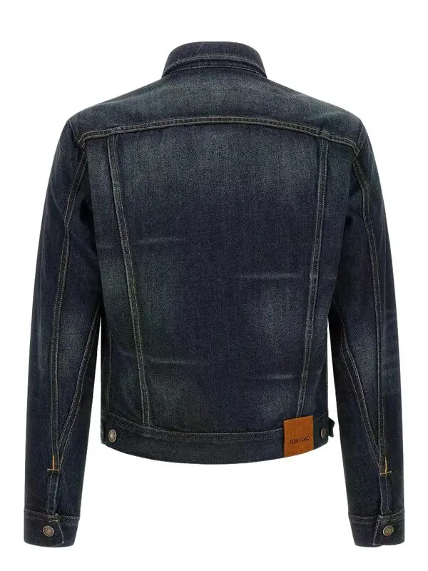 TOM FORD Denim Icon Jacket - Blue
