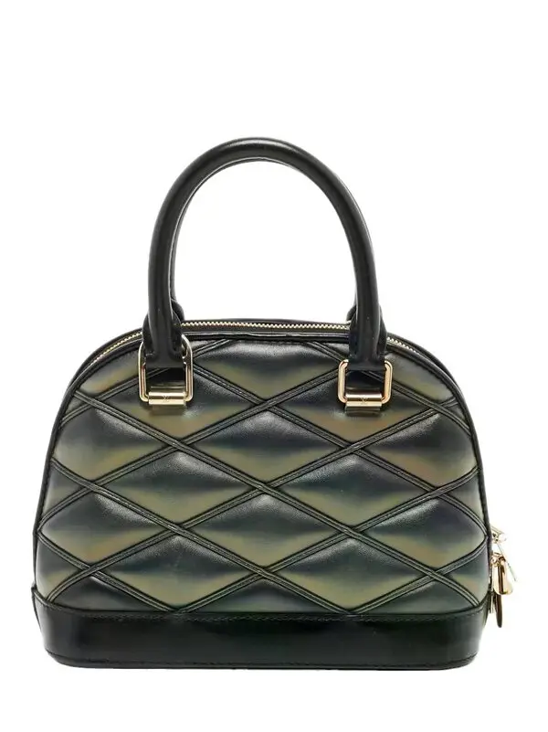 LOUIS VUITTON Malletage Alma Bb Handbag - Black