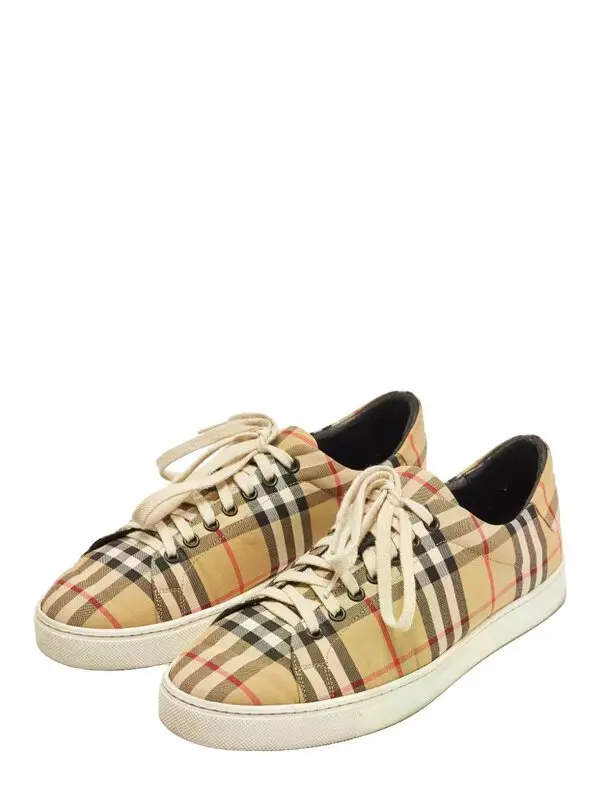 Burberry House Check Lace-up Sneakers - Neutrals