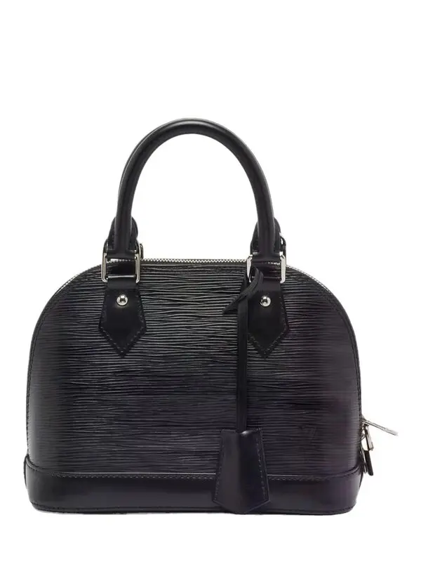 LOUIS VUITTON Alma Bb Epi Leather Bag - Black