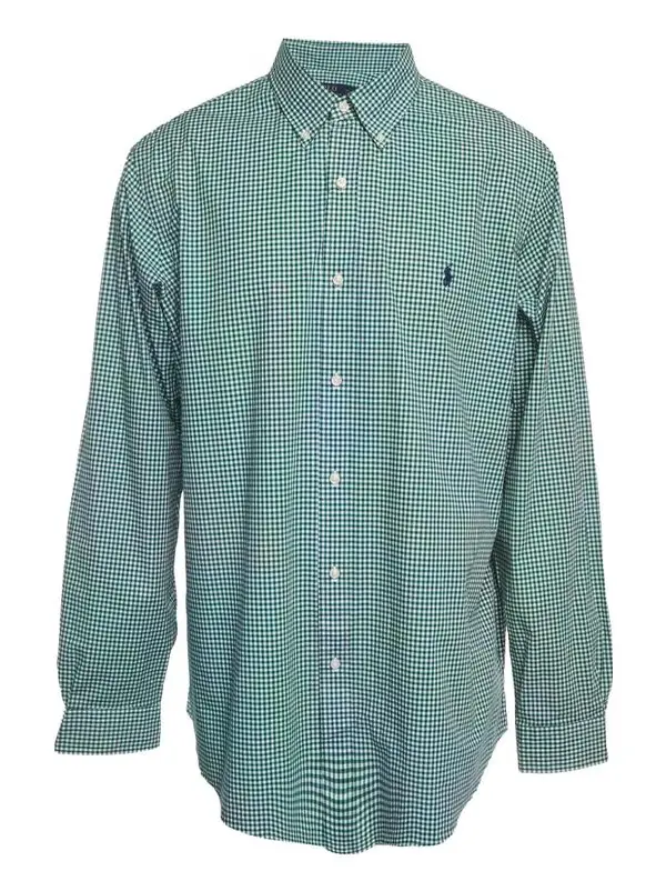 Polo Ralph Lauren Check-print Button-down Shirt - Green