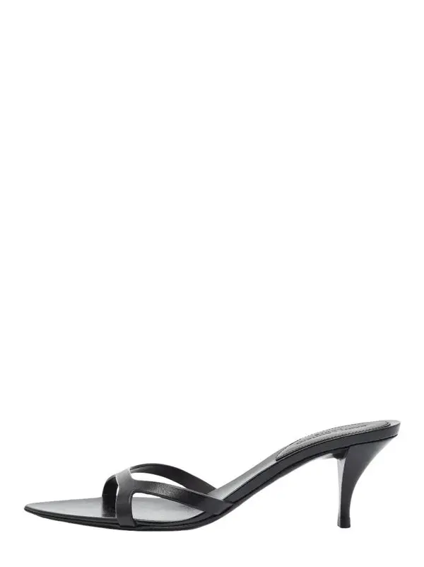 Saint Laurent Carla Sandals - Black