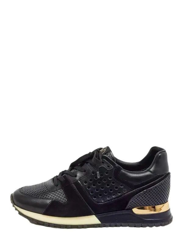 LOUIS VUITTON Run Away Panelled Low-top Sneakers - Black