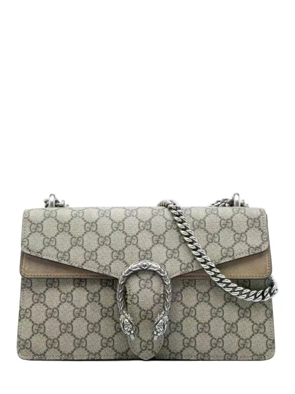 Gucci Gg Supreme Dionysus Shoulder Bag - Neutrals