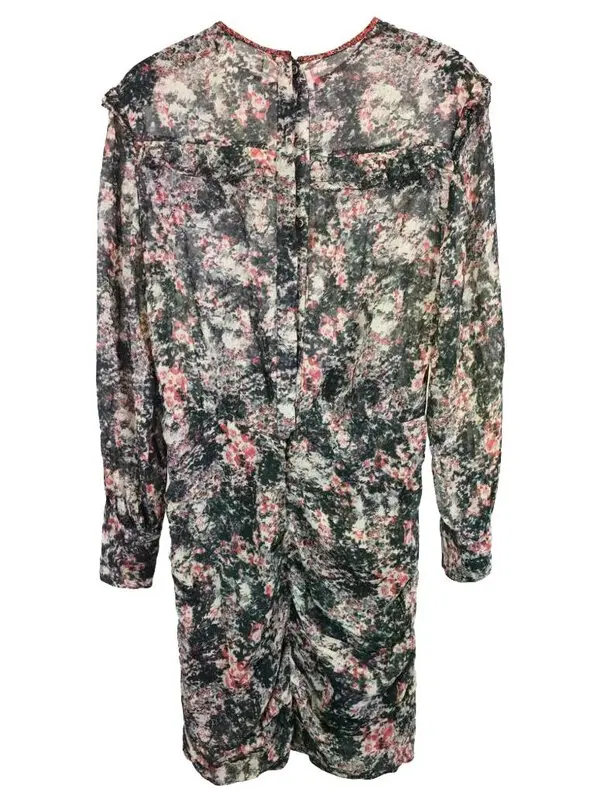 ISABEL MARANT VINTAGE Jirvina Ruffled Dress - Black